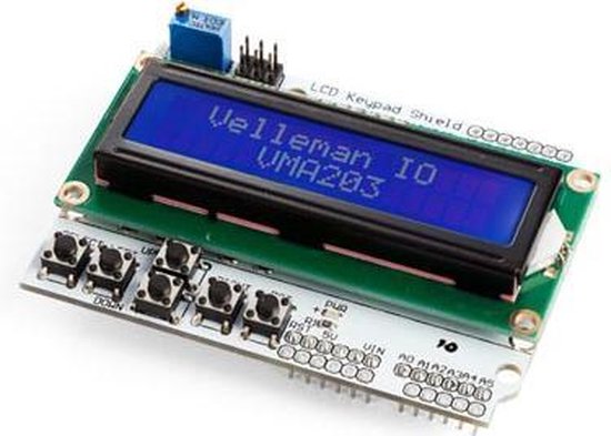 LCD-SHIELD EN TOETSENBORD VOOR ARDUINO® - LCD1602 (VMA203) | bol