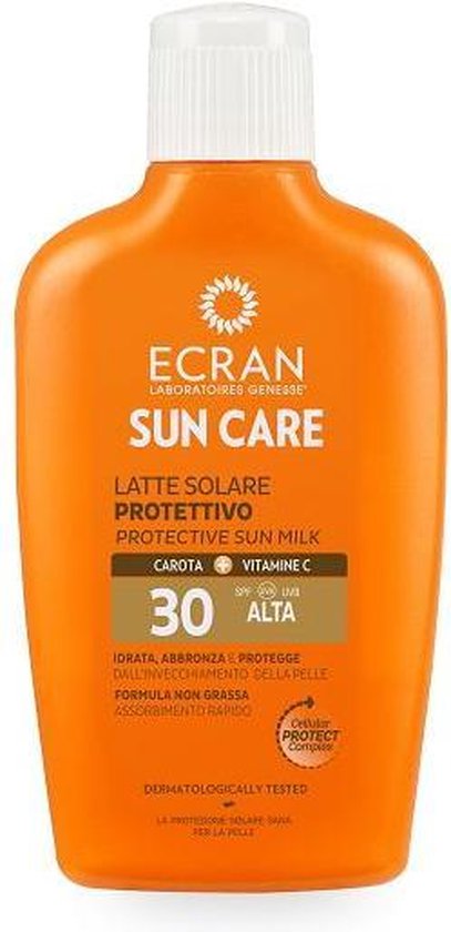 Ecran Zonnecrème Ecran Sun milk sensitive aloe spray Factor SPF30 - 200 ...