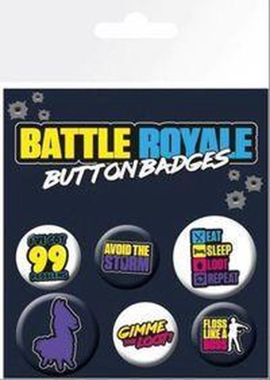 GB eye Fortnite badge - Battle Royale - Sleutelhanger | bol