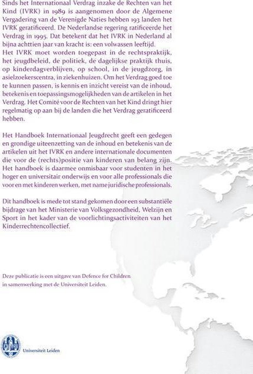 Handboek internationaal jeugdrecht | 9789074270304 | Mirjam Blaak ...