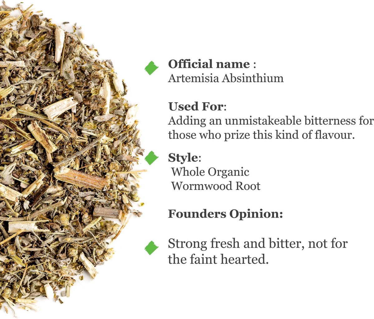 Alsem Mugwort Bio Kruiden Thee - Sterk En Bitter - Ssukcha Thee Kruid ...