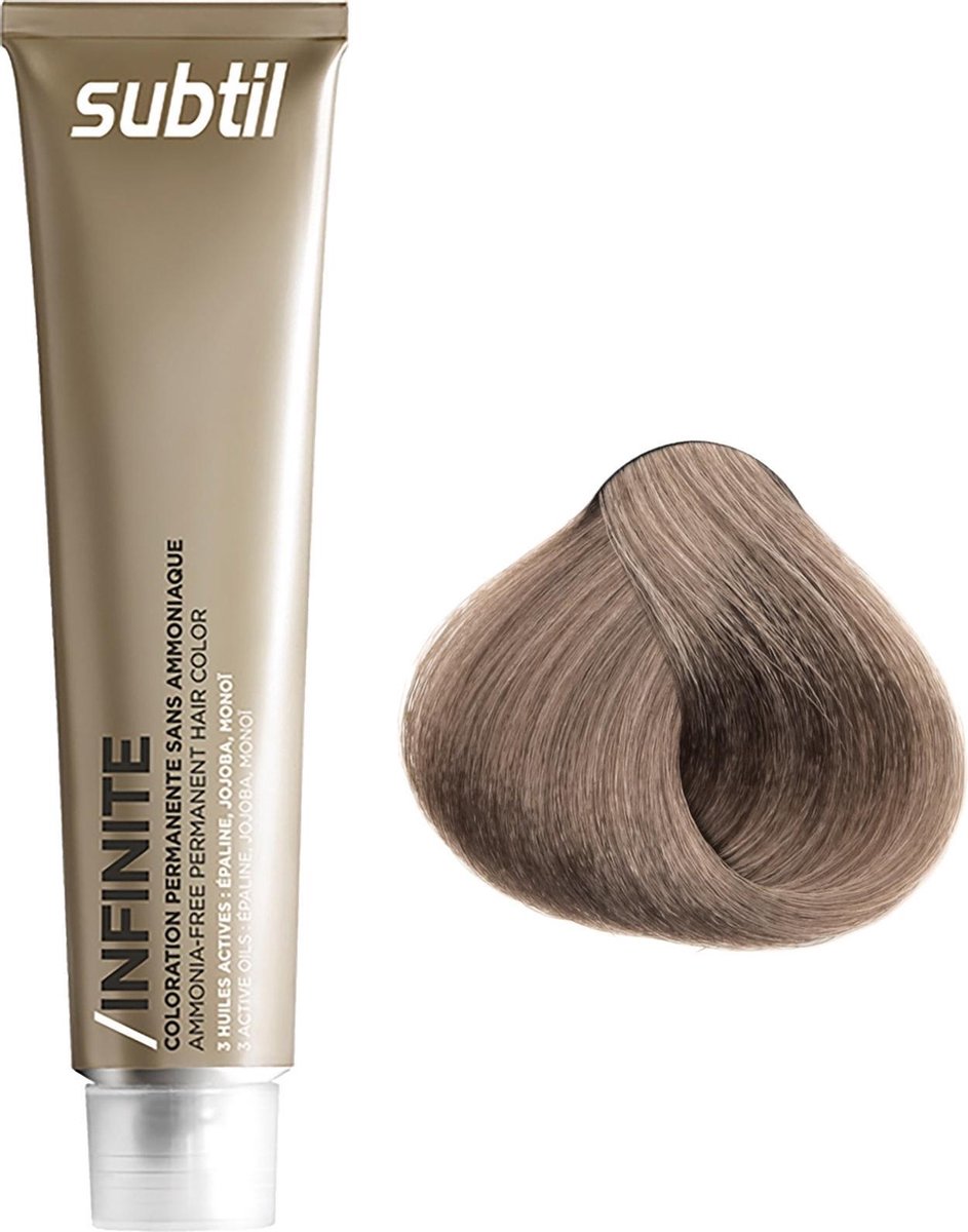 Subtil Haarverf Infinite Permanent Hair Color 8.1 Light Ash Blonde ...