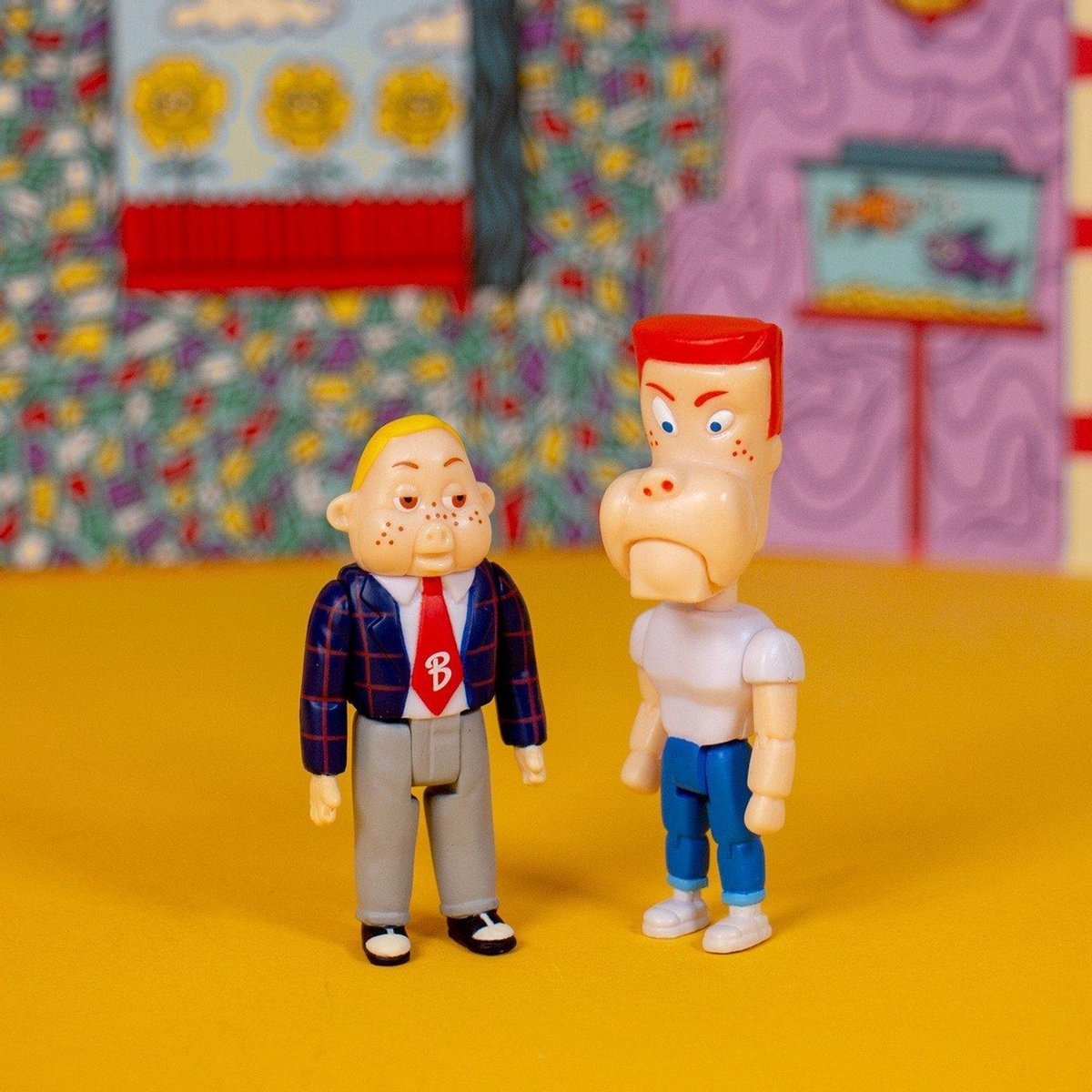 Pee-Wee's Playhouse: Randy and Billy Baloney 3.75 inch ReAction Figure ...
