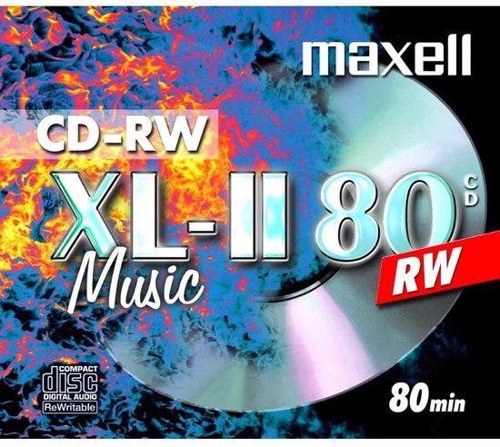 Maxell 624865 lege cd CD-RW 1 stuk(s) | bol