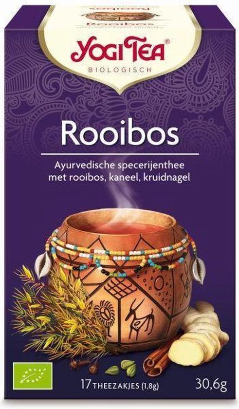 Yogi tea rooibos ^ 17 st | bol.com