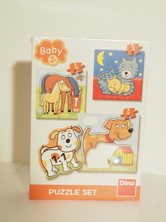 3 puzzeltjes van 3-4en5 stukjes. | bol