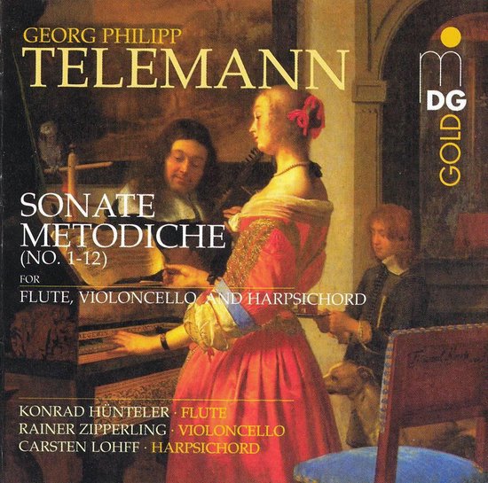 Konrad Hünteler, Rainer Zipperling, Carten Lohff - Telemann: Sonate ...