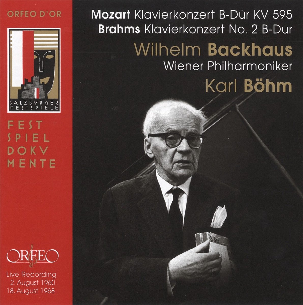 Wilhelm Backhaus, Wiener Philharmoniker, Karl Böhm - Mozart: Piano ...