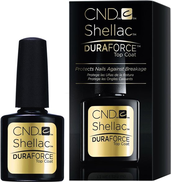 CND - Colour - Shellac - Duraforce Top Coat - 15 ml | bol