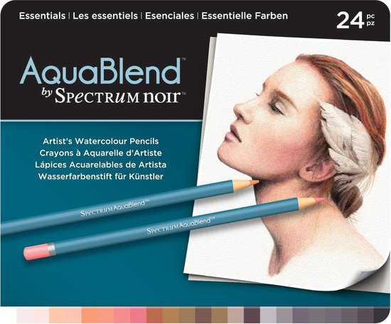 Spectrum noir Aquablend 24 Potlood Set - Essentials | bol