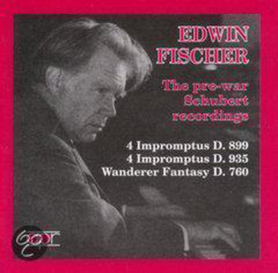 Edwin Fischer: The Pre-War Schubert Recordings, Onbekend | CD (album ...