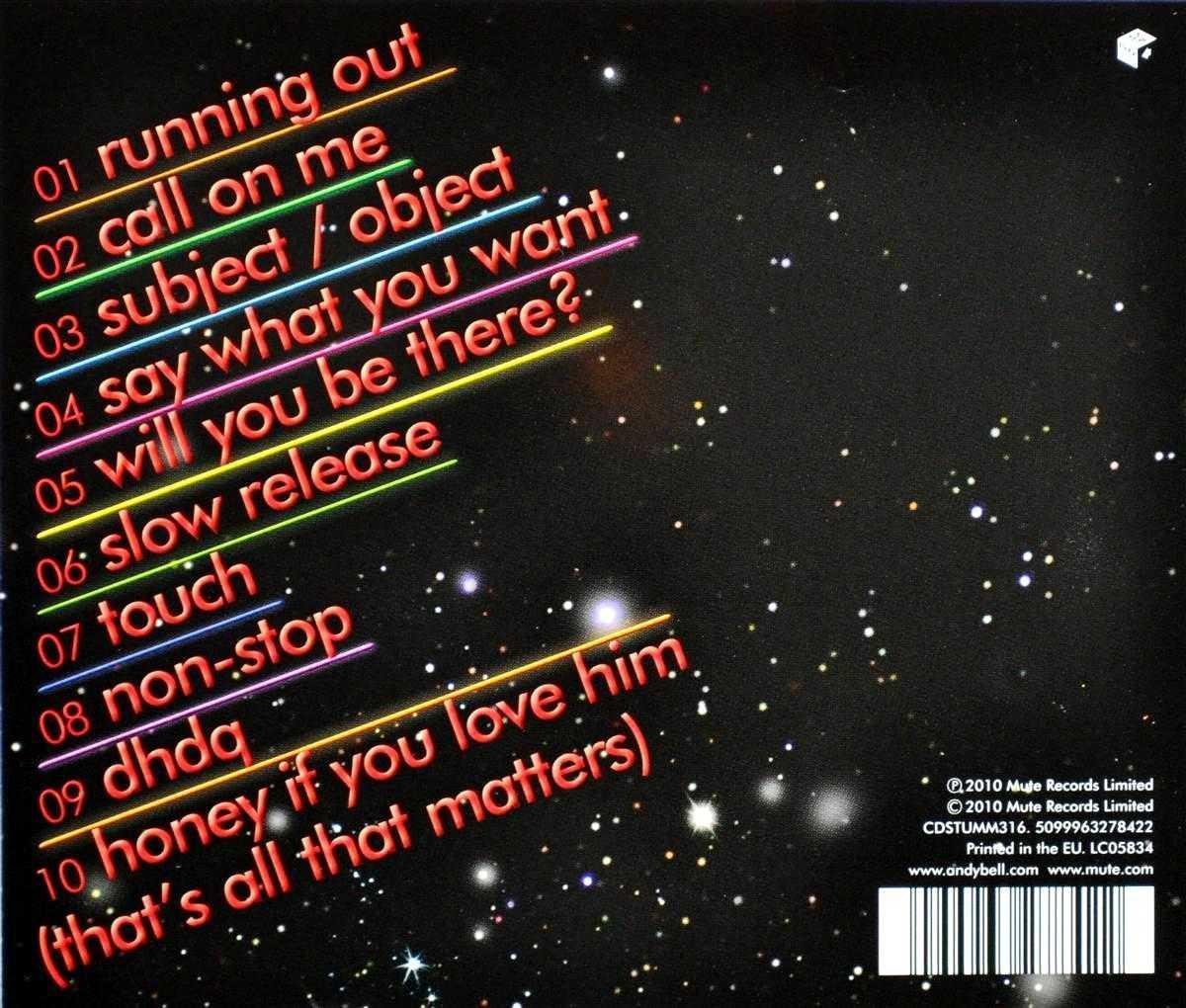 Non-Stop, Andy Bell | CD (album) | Muziek | bol.com