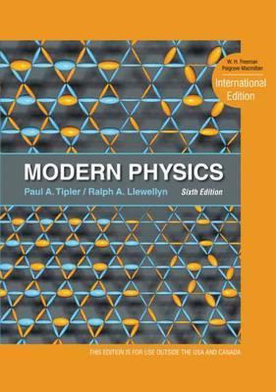 Modern Physics, Paul A. Tipler | 9781429295901 | Boeken | bol.com