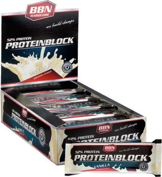 Hardcore Protein Block 15repen Peanut Butter | bol.com