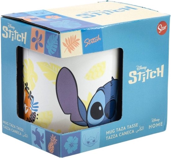 Disney - Ananas Stitch Keramische Mok - 325ml | bol