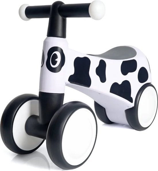 Loopfiets voor Baby's - 1 tot 3 jaar - LED lichten - Wit | bol