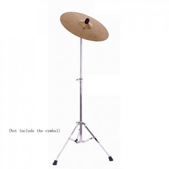 Straight Cymbal Stand Drum Stand Full Metal Floor Cymbal Triangle ...