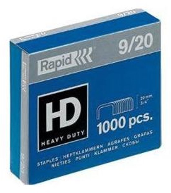 Rapid 9/20 1000 nietjes | bol