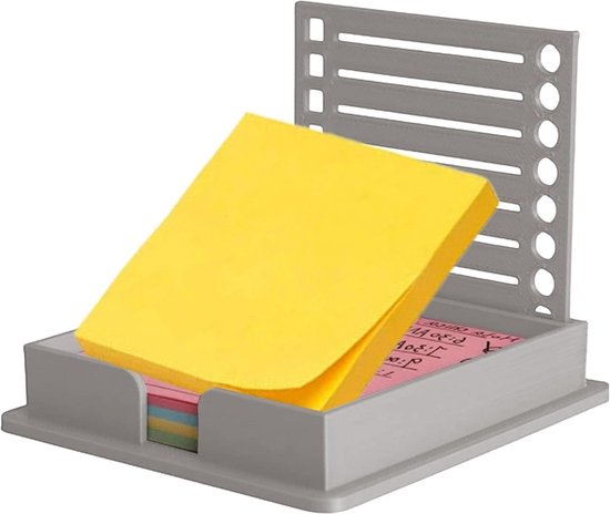 Sticky Note Container met Stencil - Houder voor Sticky Note Dispenser ...