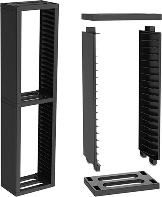 Opslag Tower Rack voor Verticale Game Discs - Houder voor 36 Game Discs ...