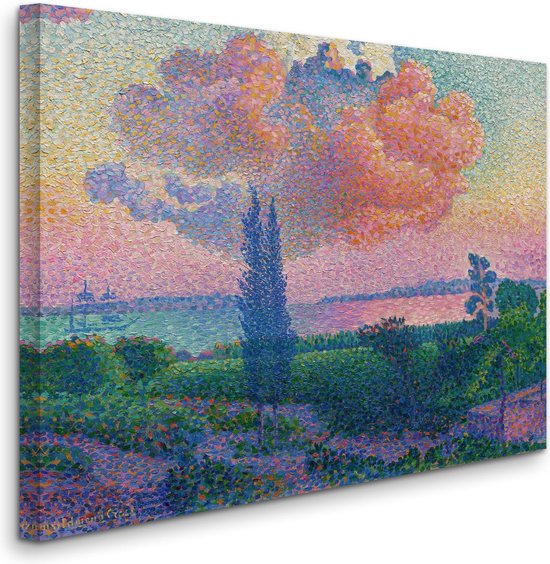 Henri-Edmond Cross - The Pink Cloud - De roze wolk (1896) - 2:3 | bol