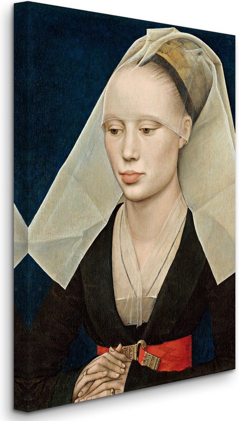 Rogier van der Weyden - Portrait of a Lady - Portret van een dame - 3:2 | bol