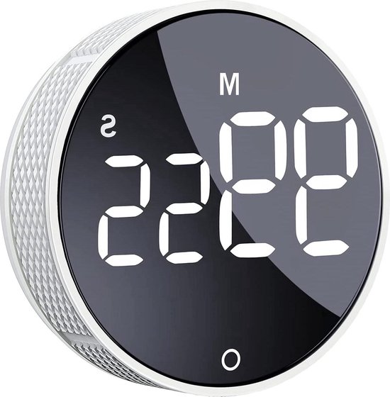 Digitale keukentimer met groot LED-display - ideaal voor koken en ...