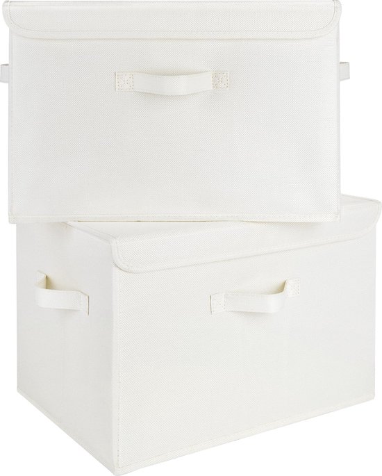 Inovra ® Ruime Opbergdozen Met Deksel Voor Kleding En Meer, Set Van ...