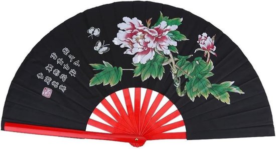 Traditionele Chinese waaiers - kung fu vecht tai chi bamboe zijde ...