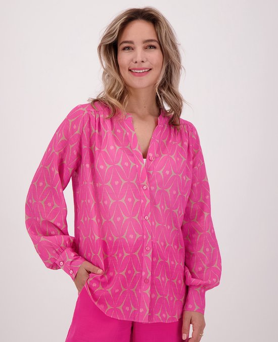 Blouse Roze van Je m'appelle - Dames - Maat XL | bol