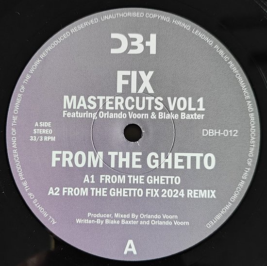 Mastercuts Vol. 1, Fix, Orlando Voorn, Blake Baxter | Muziek | bol