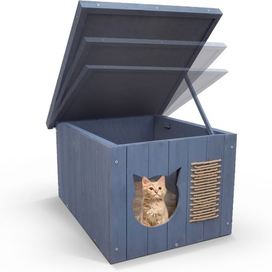 Top 5 kattenhuizen – voor buiten - Kattenklets