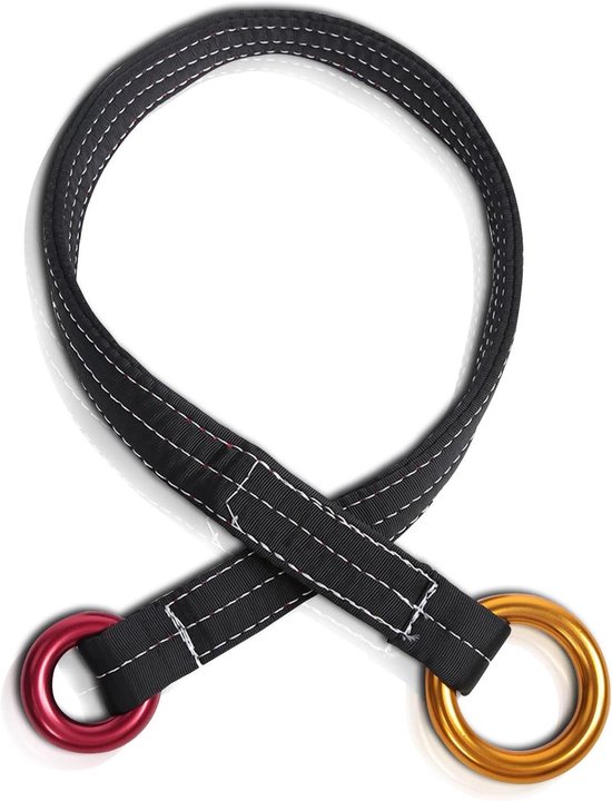 90cm Outdoor Climbing Tree Climbing Wire Lanyard Anchor Loop Belt with ...