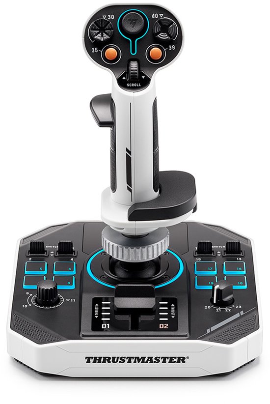 Thrustmaster SOL-R 1 Flightstick - Joystick PC - 44 knoppen - Links ...