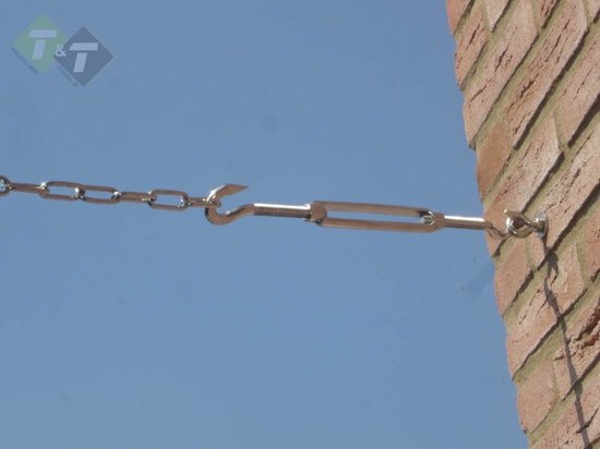 Blad Spanschroef - Draadspanner - M16 - Verzinkt (GERE-01788) | bol