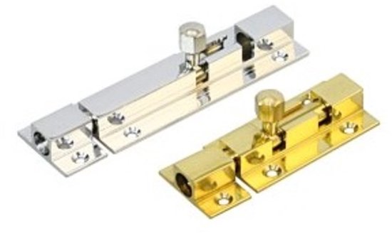 Messing Grendelsluiting, 8 mm | bol