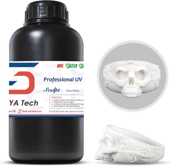 3D Printer Hars voor DLP/LCD Printers - Hoge Temperatuur Weerstand en ...