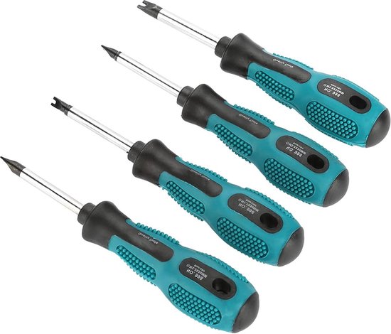 Driehoek Schroevendraaier Set - 4 stuks - Magnetisch - Chroom-vanadium ...