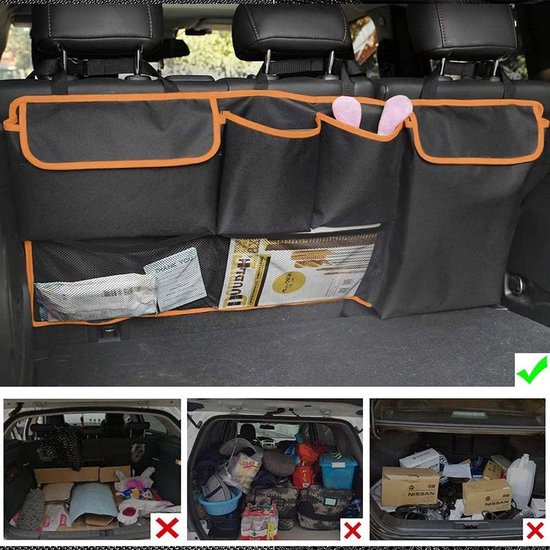 Auto-kofferbakorganizer, auto-opbergtas, kofferbaktas, auto-organizer ...