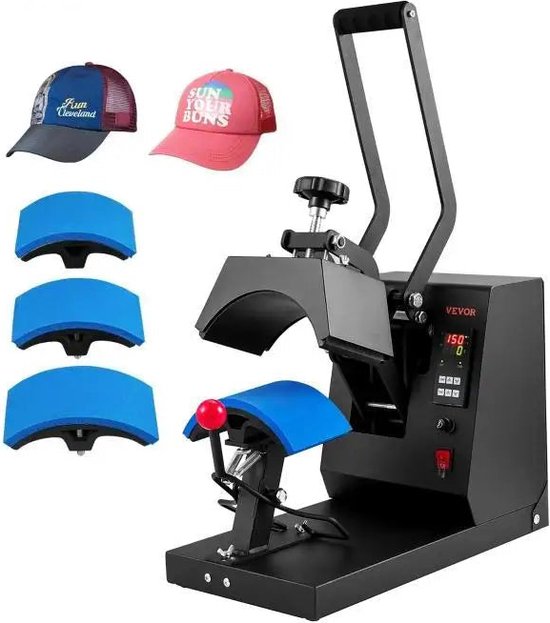 Transferpers - Heat Press Machine - Sublimatie Printer - Hoed hittepers ...