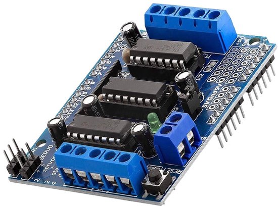Motor Driver Shield geschikt voor Arduino - 4 Kanaals - HW-130 | bol