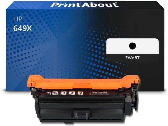 PrintAbout HP 649X (CE260X) toner zwart | bol