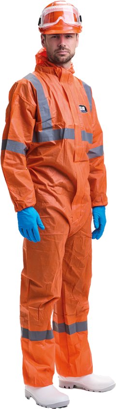 SIR SAFETY NIGHT CHEMSTAT Overall, Hi-Vis Oranje - Chemisch Beschermend ...