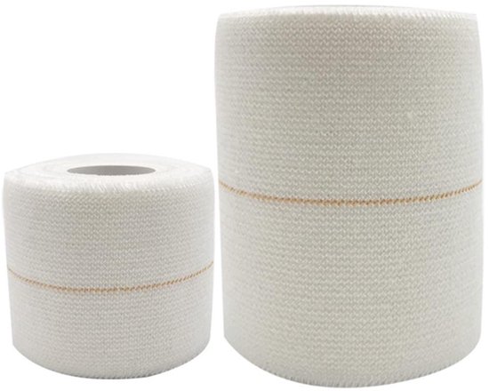 2 STKS Elastische Zelfklevende Bandage 10 cm x 45 Rugby Strapping Tape ...
