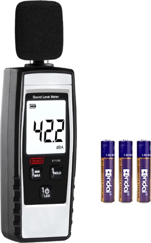 Decibelmeter - Geluidsmeter - Db Meter - Digitaal - Geluidssterkte ...