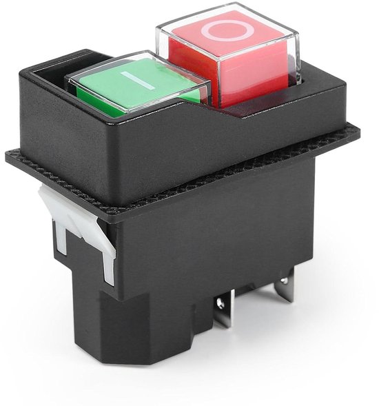 Switch KJD17 Waterproof Electromagnetic Switch 4 Pin AC 250V 16A On/Off ...