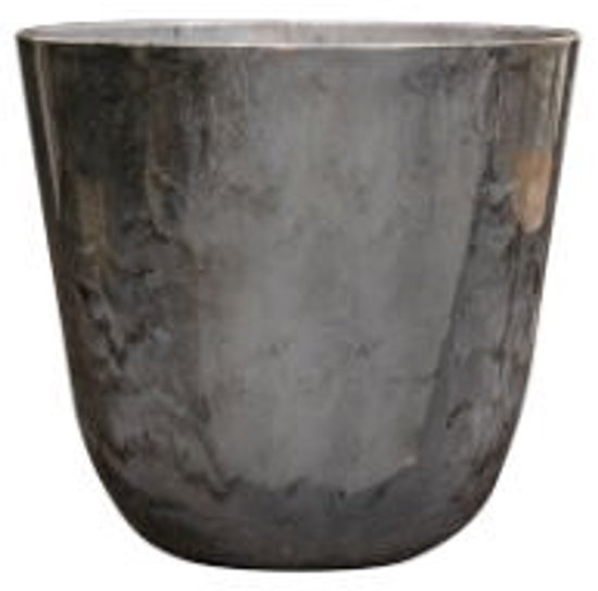 Pot Palermo marble grey D13 H12 cm | bol
