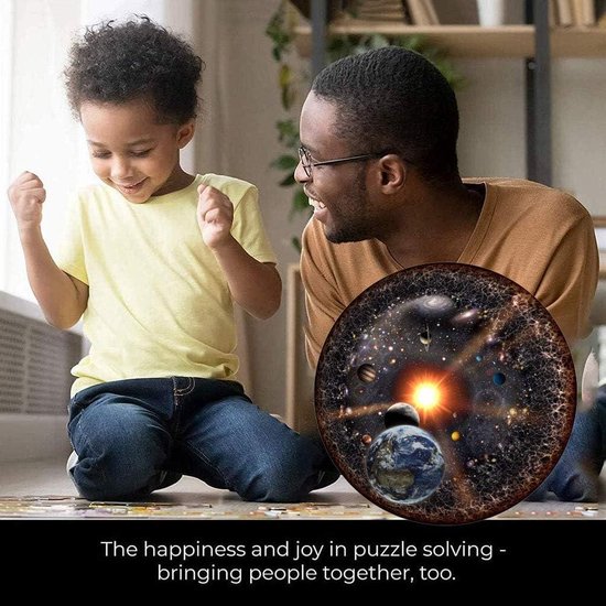 Ronde Puzzel - Klassieke Zonnestelsel Spel - Puzzels voor Volwassenen ...