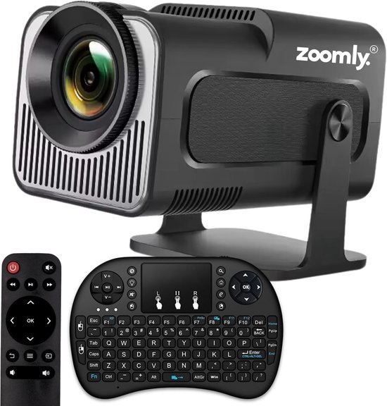 Zoomly® Pro MAX Beamer - Projector - Mini Beamer - Full HD 1080p ...