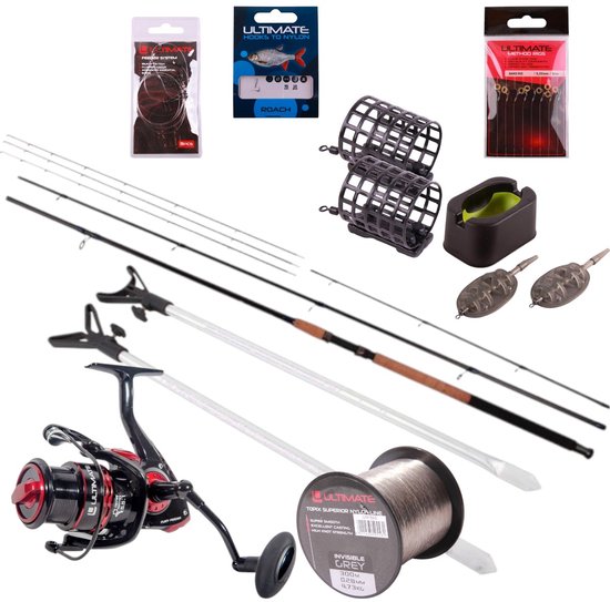 Ultimate Specialist Feeder Set Complete 3.30m (20-80g) | Witvis set | bol
